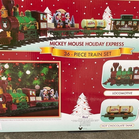 Disney | Holiday | Mickey Mouse Holiday Express Train Set Series 3 ...